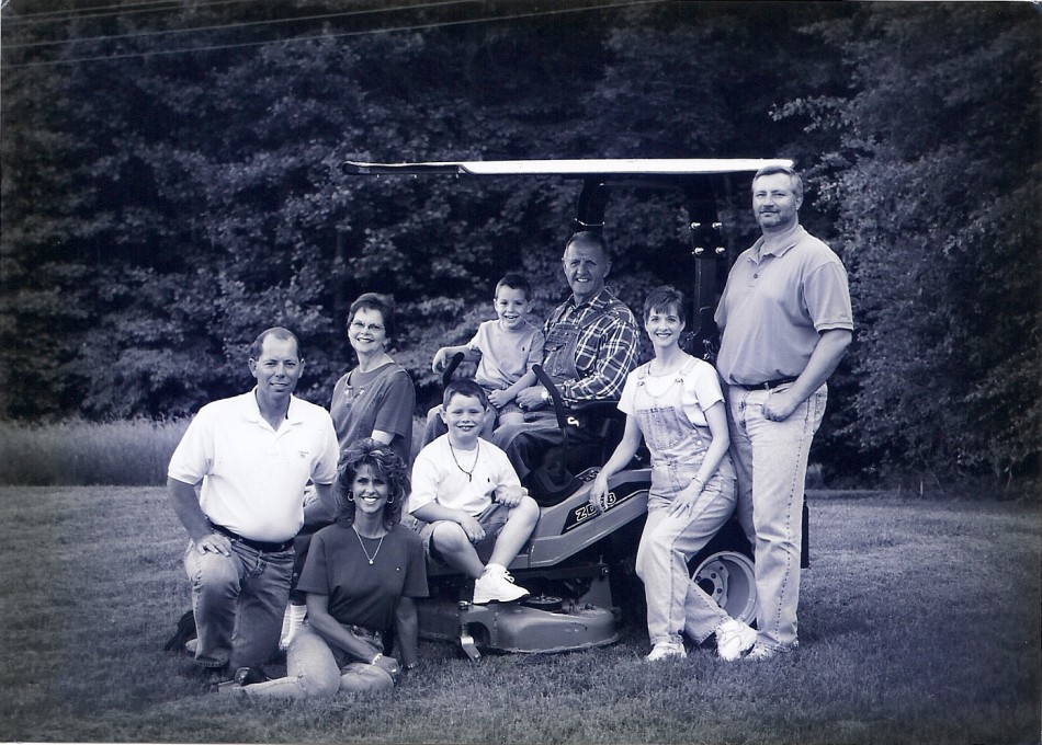 family - b&w - Leah Adams