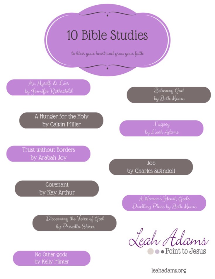 10 Bible Studies - Leah Adams